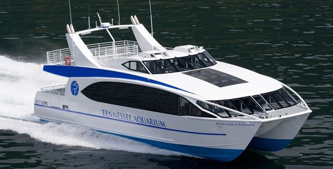 Barco profissional balsa - 65′ River Gorge - All American Marine ...