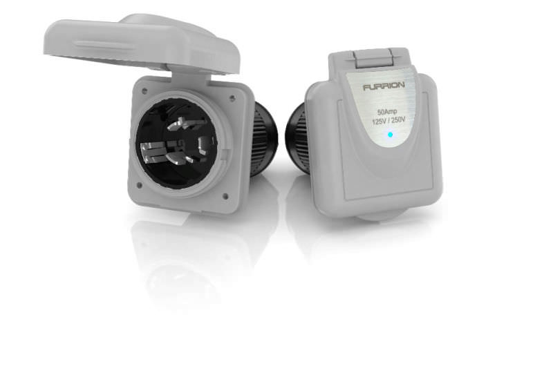 Tomada estanque elétrica para barco - F52INS-GS - Furrion - macho