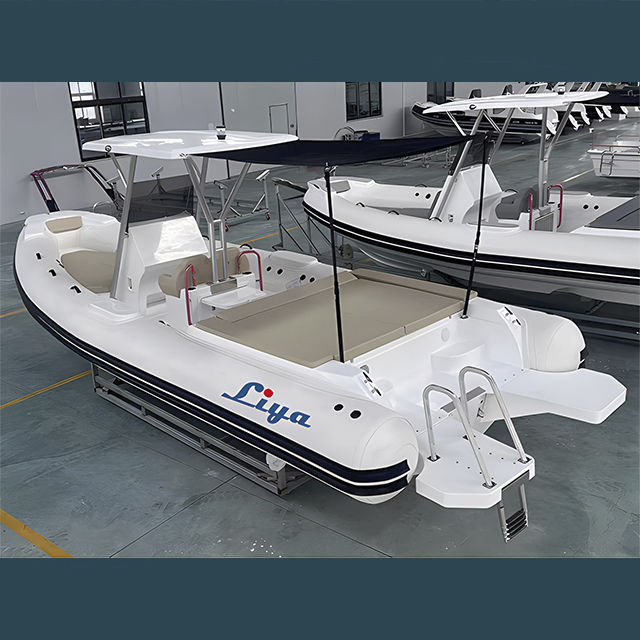 Barco inflável com motor de popa - RIB750 - Qingdao Lian Ya Boat Co ...