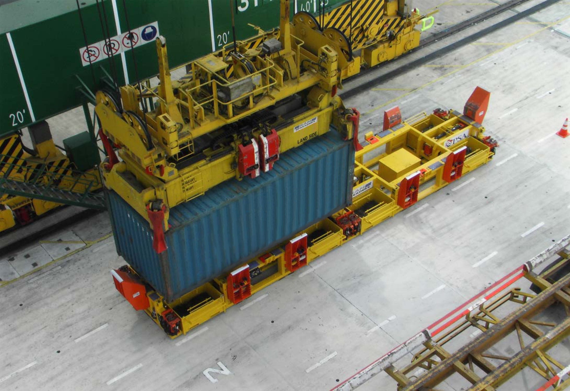 Spreader para contêineres - RAM4000 - RAM Spreaders - tipo twin-lift ...