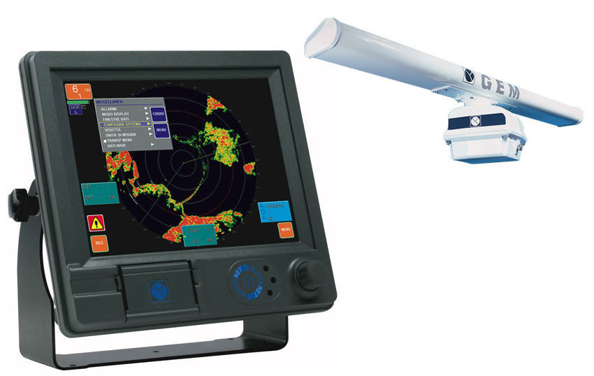 Radar de navio - Model 1044/P/B - GEM Elettronica - para barco de ...