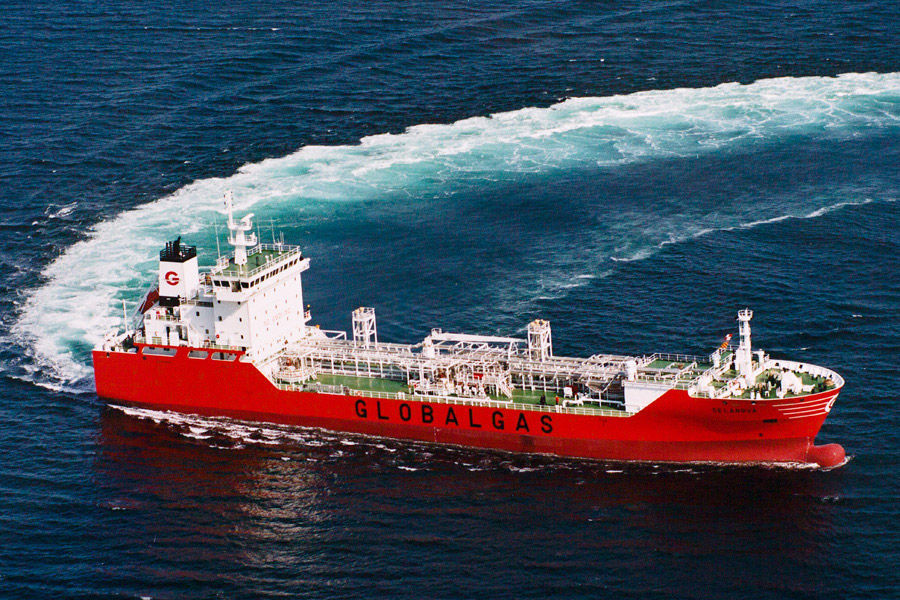 Navio de carga butaneiro - CELANOVA - Hijos de J. Barreras - Bureau Veritas