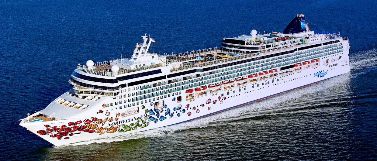 Navio de cruzeiro - NORWEGIAN GEM - Meyer Werft