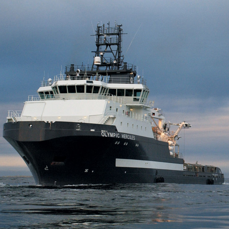 Navio de apoio offshore de reboque e manuseio de âncoras - AHT ...