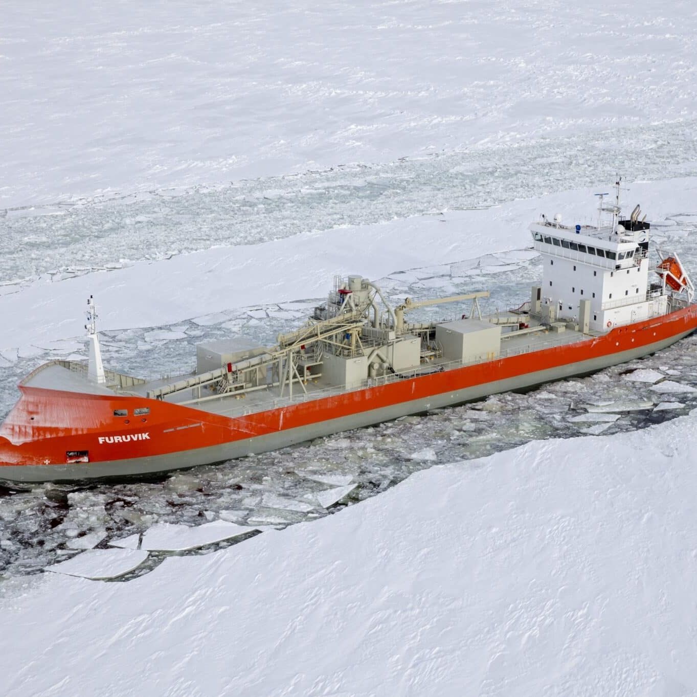 Navio de carga cimenteiro - Furuvik - Royal Bodewes - polar