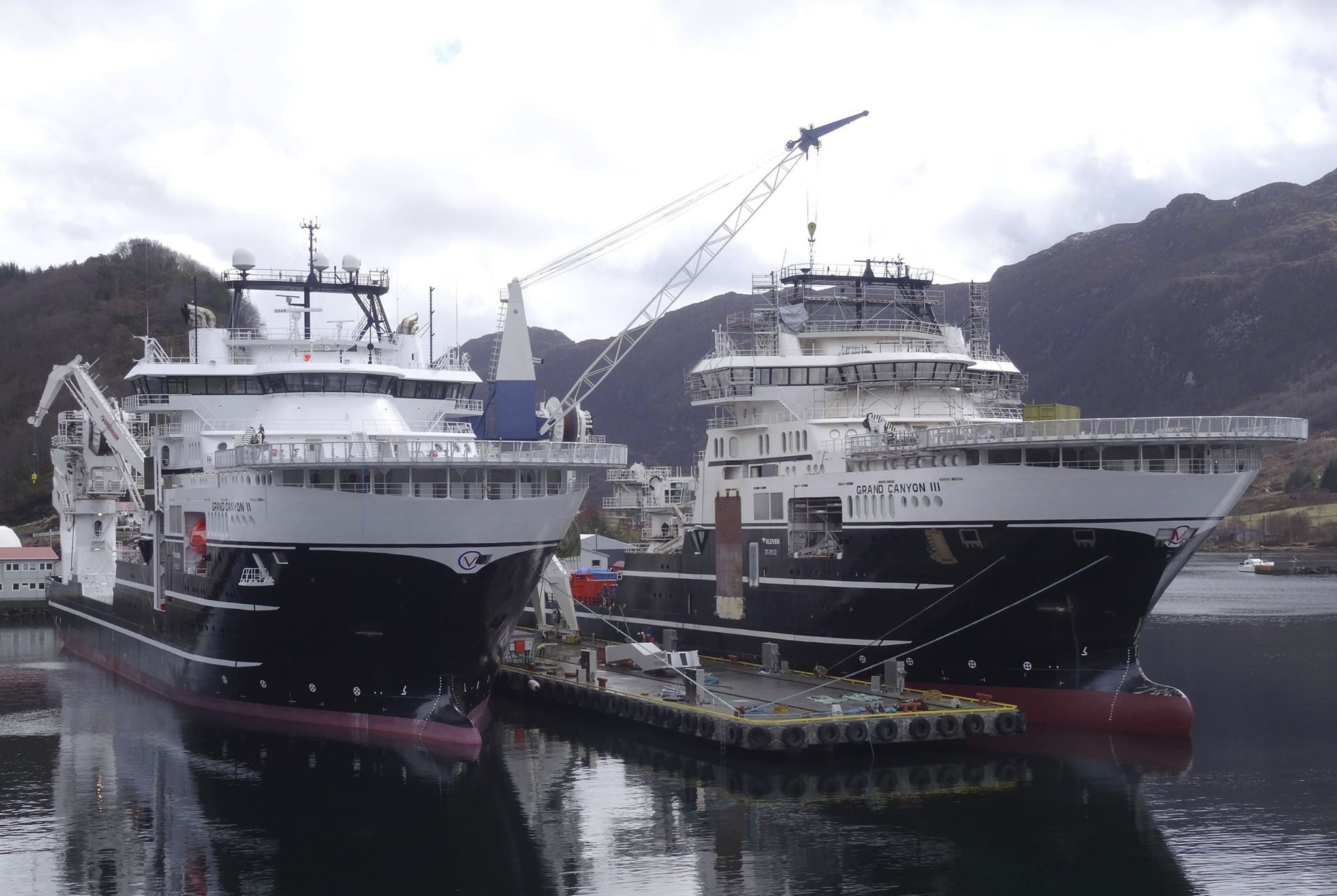 Navio de apoio offshore para a construção - GRAND CANYON III - Kleven ...