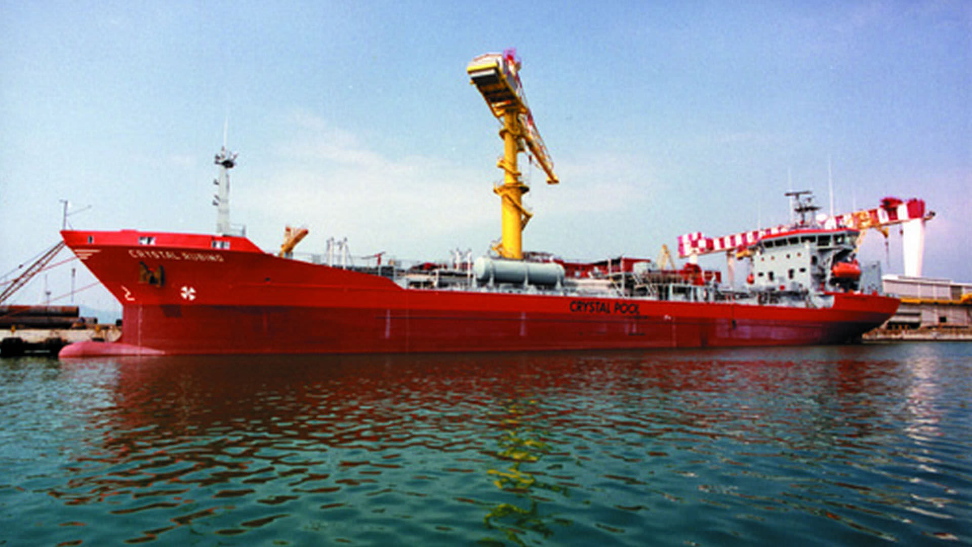 Navio de carga químico - CRYSTAL RUBINO - Nuovi Cantieri Apuania