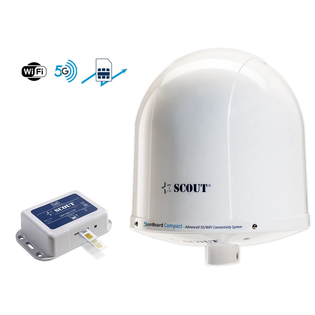 Antena Wi-Fi - 5G onBoard Compact - Scout S.r.l. - Internet / 5G / 4G