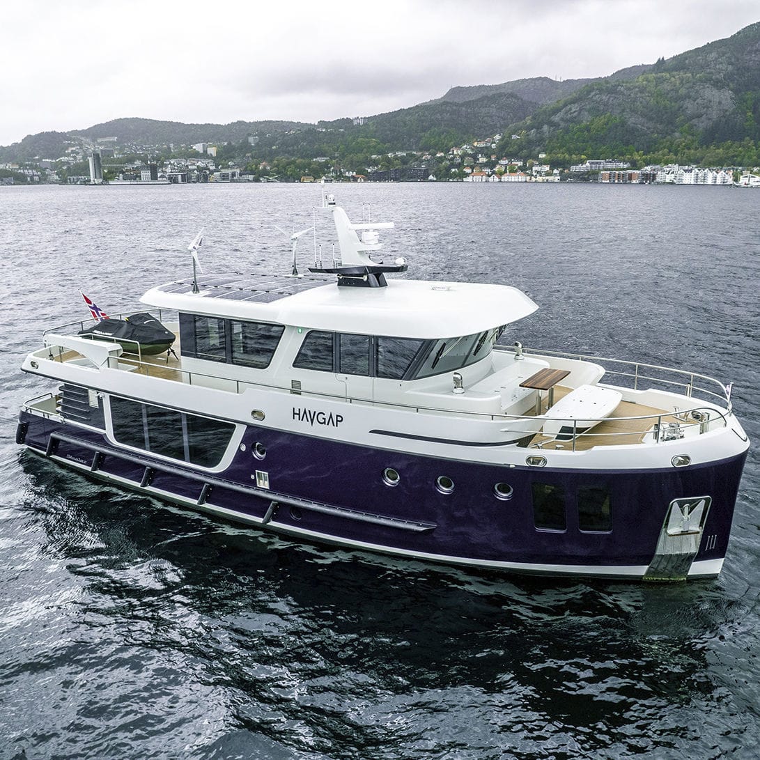 Iate a motor de cruzeiro - HAVGAP - Steeler Yachts - clássico / com ...