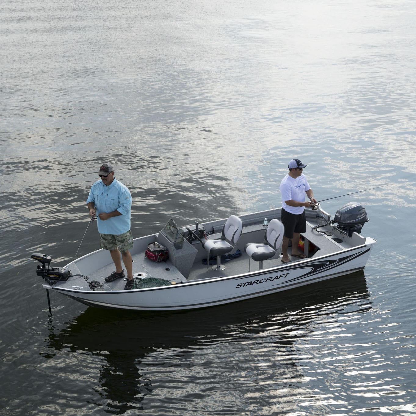 Bote com motor de popa - 16 SC - Starcraft - open / de pesca esportiva ...