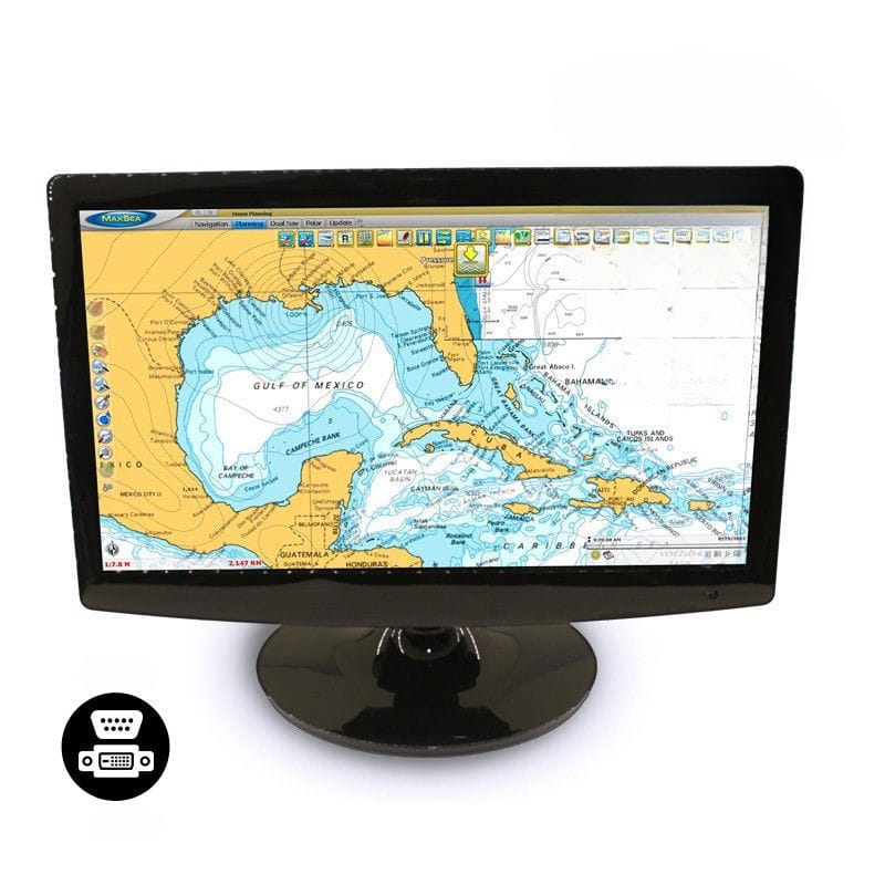Monitor náutico - IELED17 - seatronic - multifuncional / 17,3"