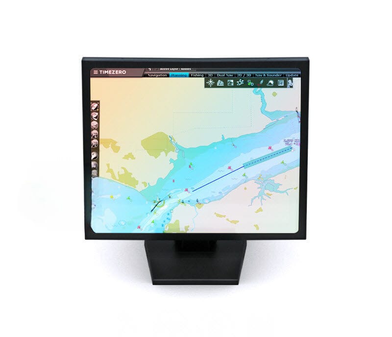 Monitor náutico - IET19 - seatronic - multifuncional / 19" / com tela ...