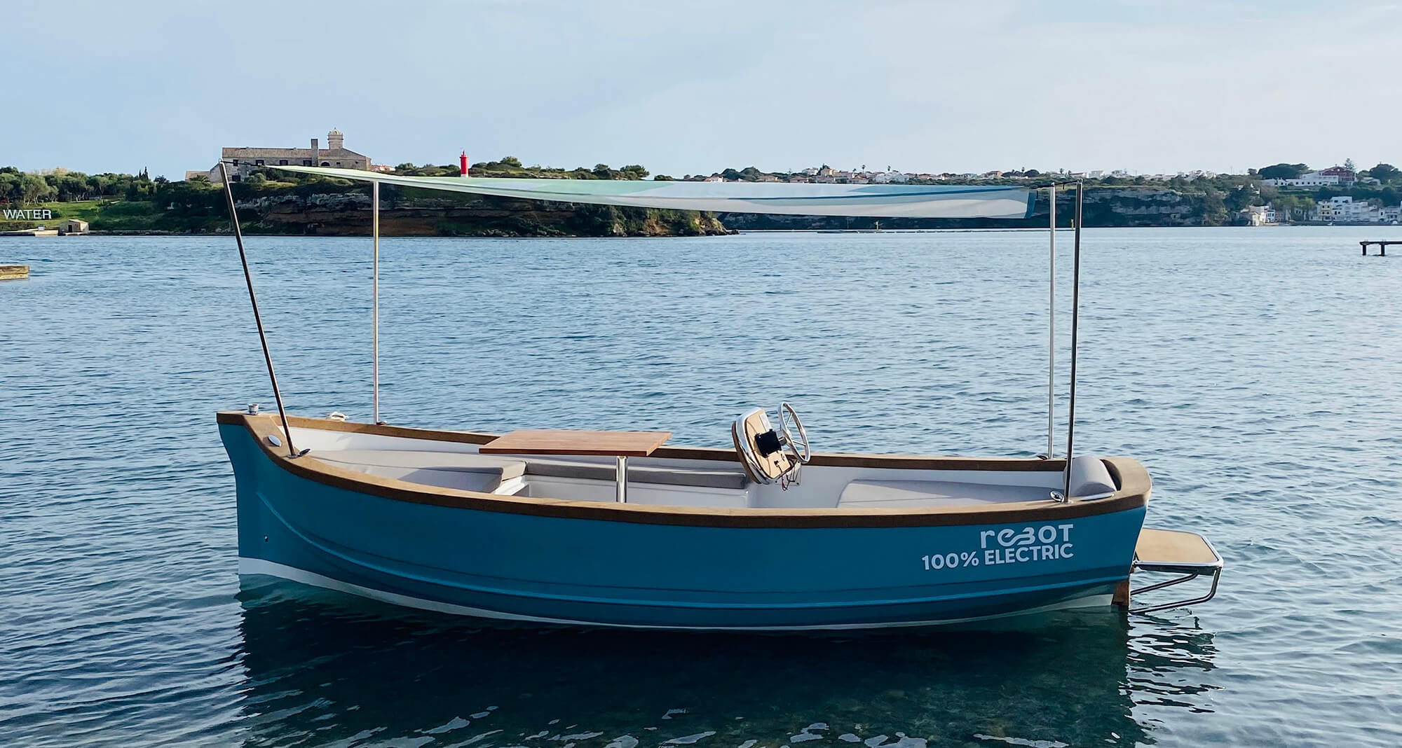 Bote com motor de centro - reBot 5 - reBot Yachts S.L. - elétrico ...