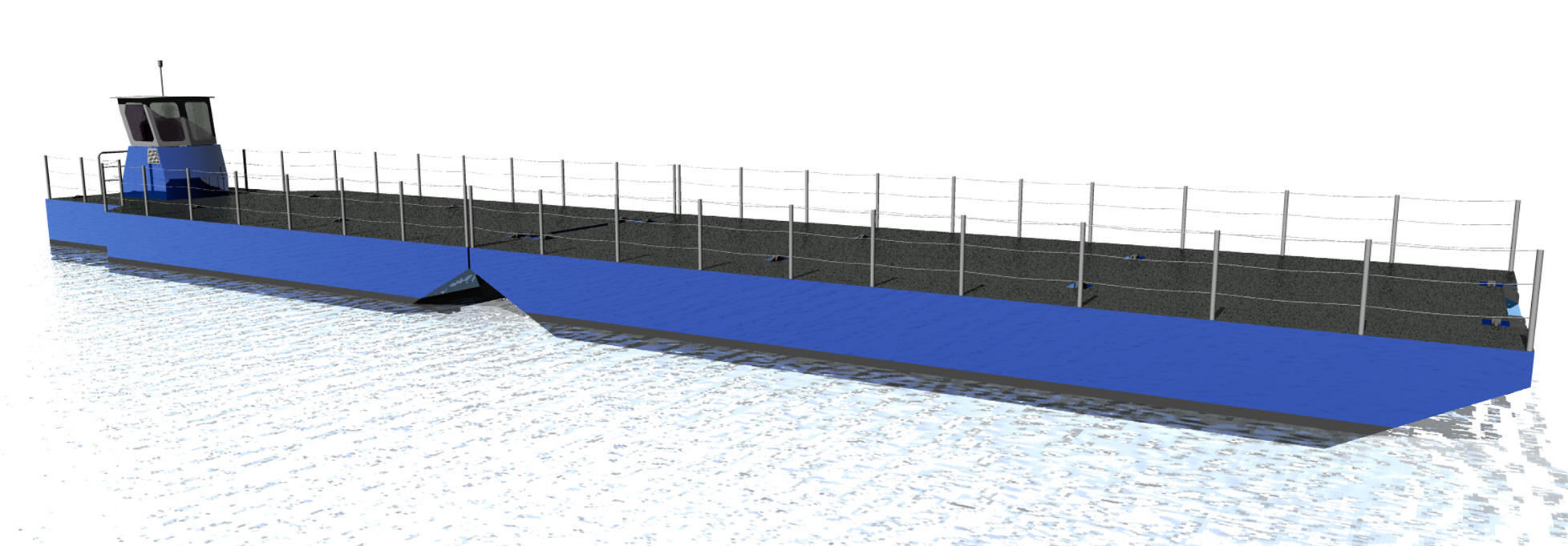Barco profissional barcaça de trabalho - CB 1200 P - ContainerTug B.V ...