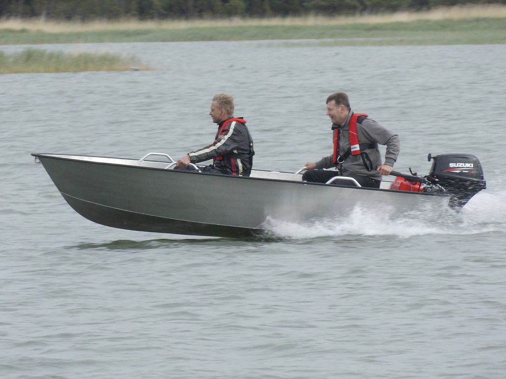 Bote com motor de popa - AC-12 - Alunaut OÜ - open / em alumínio / máx ...