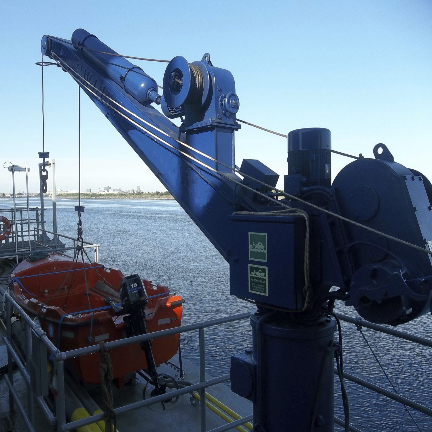 Turco para navio - RBDC - YMV CRANE AND WINCH SYSTEMS - elétrico e ...