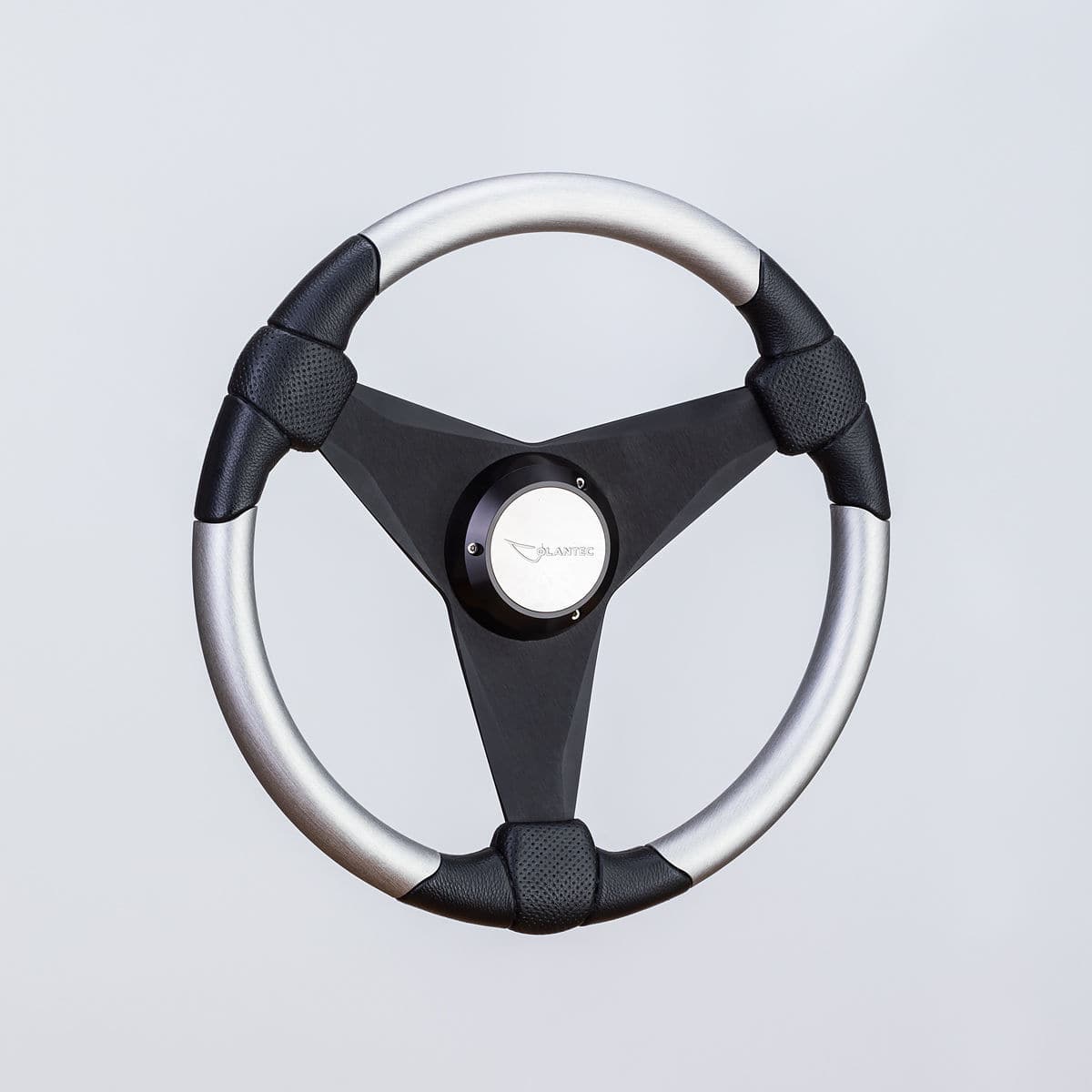 Volante para barco a motor revestido de poliuretano - SW0051 blk/sat ...