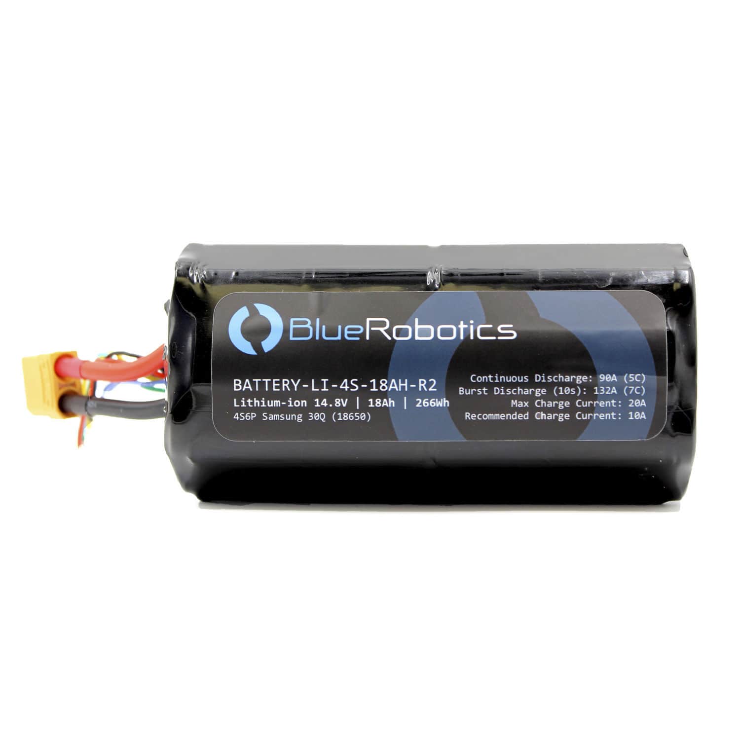Bateria náutica - Lithium battery - BlueRobotics - para ROV / para AUV ...
