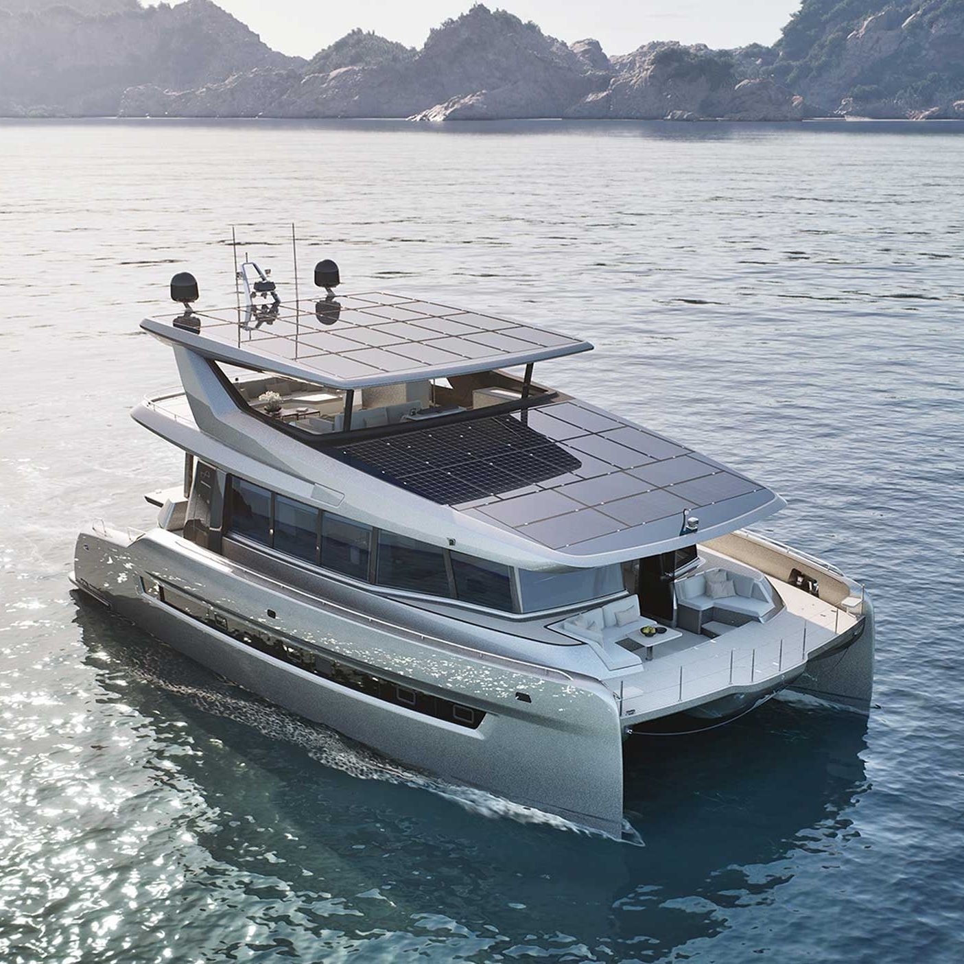 Iate a motor elétrico - Soel Senses 62 - SOEL YACHTS B.V. - catamarã ...