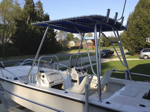 T-top para barco a motor - RADIUS - Atlantic Towers