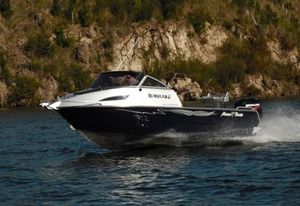 Lancha de proa aberta com motor de popa - 440 ANGLER DORY - Marco Boats ...