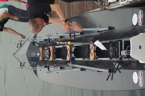 Barco de remo de regata - RS 4 - Rowing Sport boats - four skiff / com ...