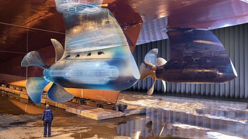 Propulsor POD para navio - SiPOD-M - SIEMENS energy marine