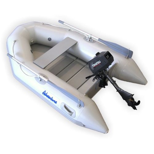 Barco inflável com motor de popa - Travel 1 - Adventure Inflatable ...