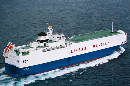 Navio de carga Ro-Ro - TENERIFE CAR - Hijos de J. Barreras - para ...