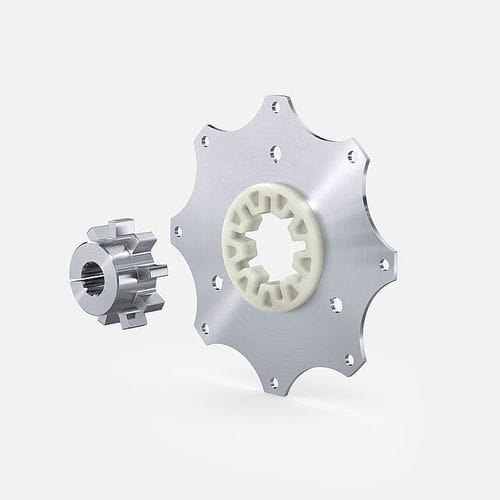 Acoplamento mecânico rígido - HYDROFLEX MA-R - VULKAN Marine - flange / para navio / para eixo ...